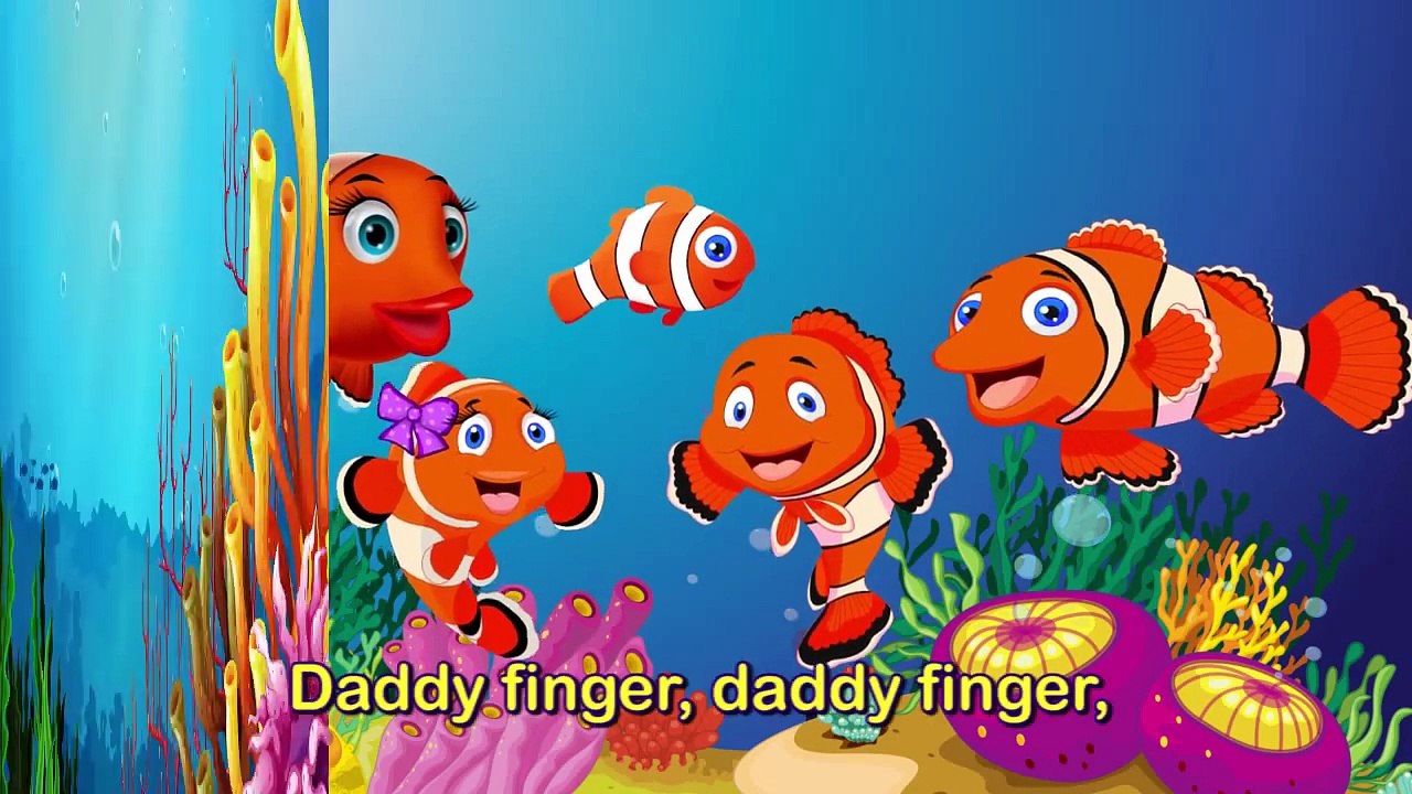 NEMO Finger Family Nursery Rhyme - Vidéo Dailymotion