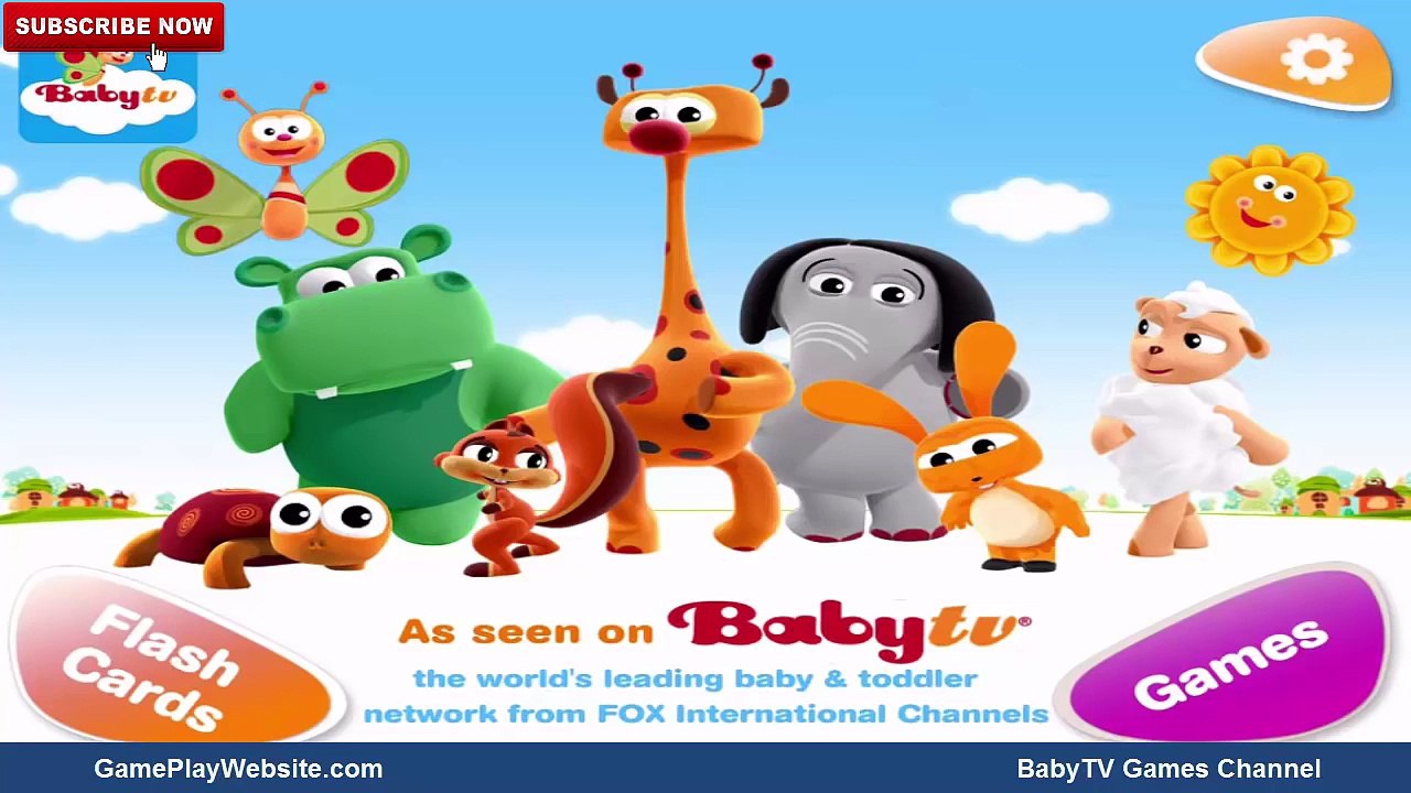 BabyTV Games - First Words Flash Cards Learning Educational iOS Game ...