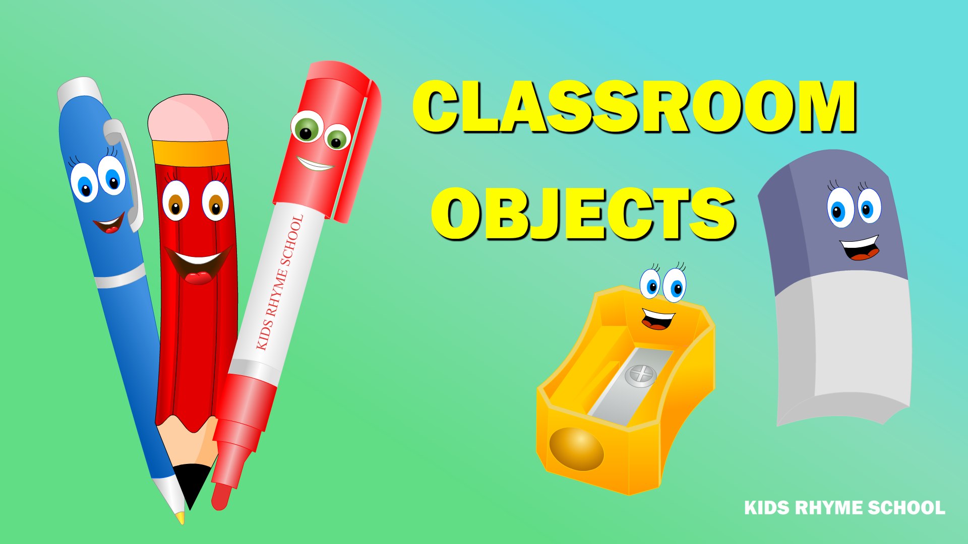 Classroom Objects In Classroom