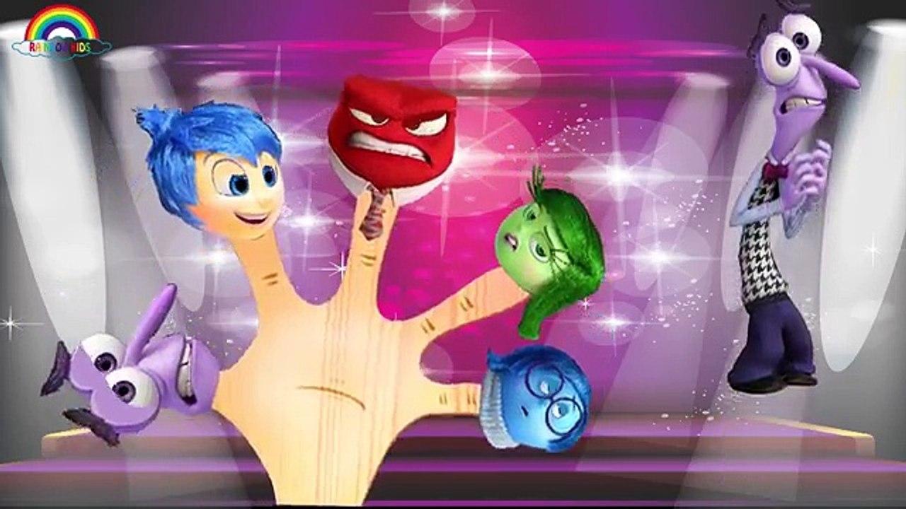 Inside Out Finger Family Songs - Daddy Finger Family Nursery Rhymes For ...