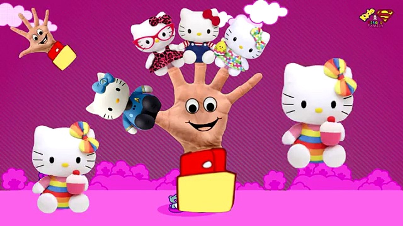 The Finger Family Hello Kitty - Family Nursery Rhyme - Hello Kitty ...