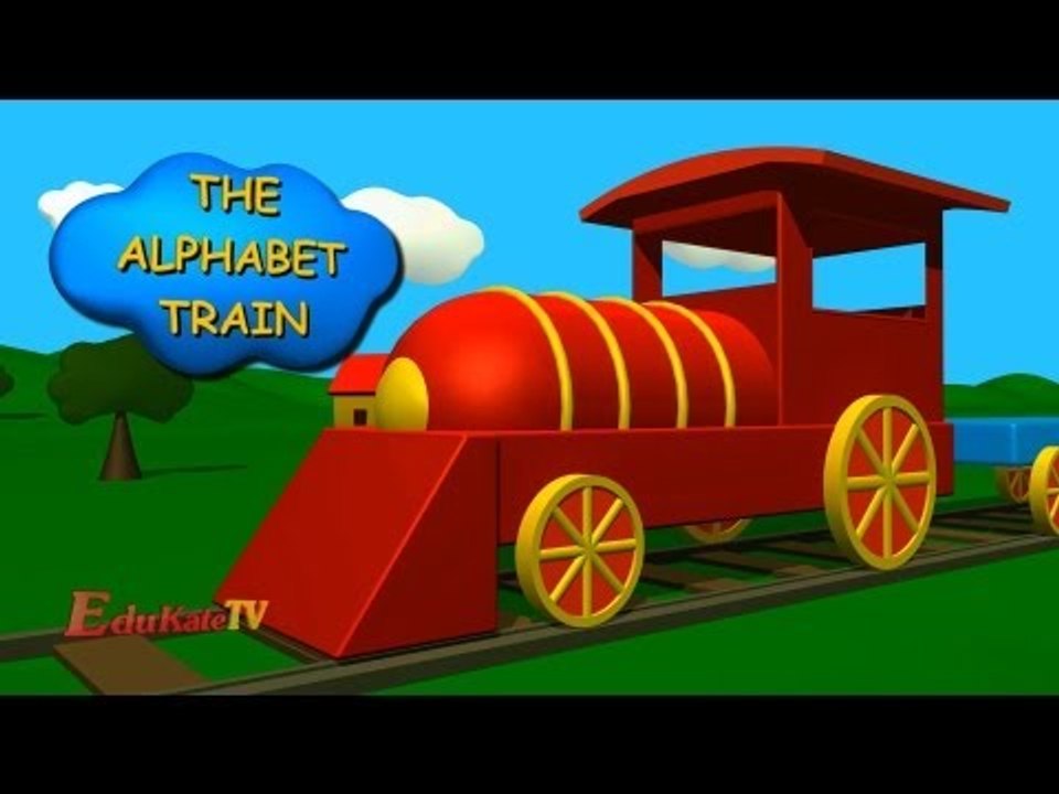 The Alphabet train | Learning Letter | ABC Train for Children and ...
