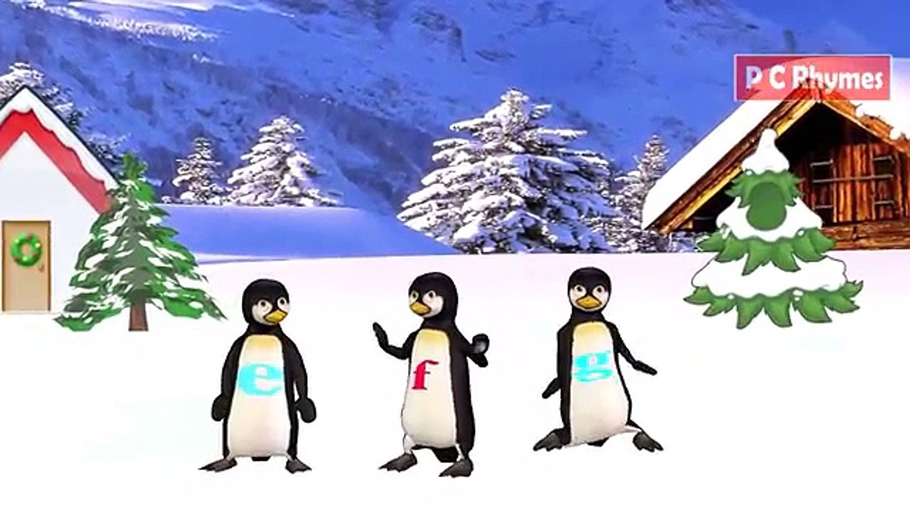 Penguin Alphabet Song | Penguin Cartoon ABC Rhymes for Kids. - 動画 ...