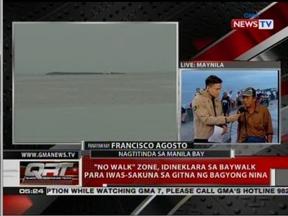 QRT: Panayam kay Francisco Agosto, nagtitinda sa Manila Bay - video ...