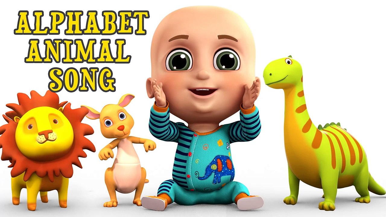 Alphabet Animal Song | ABC Song for Kids | Nursery Rhymes from Jugnu ...
