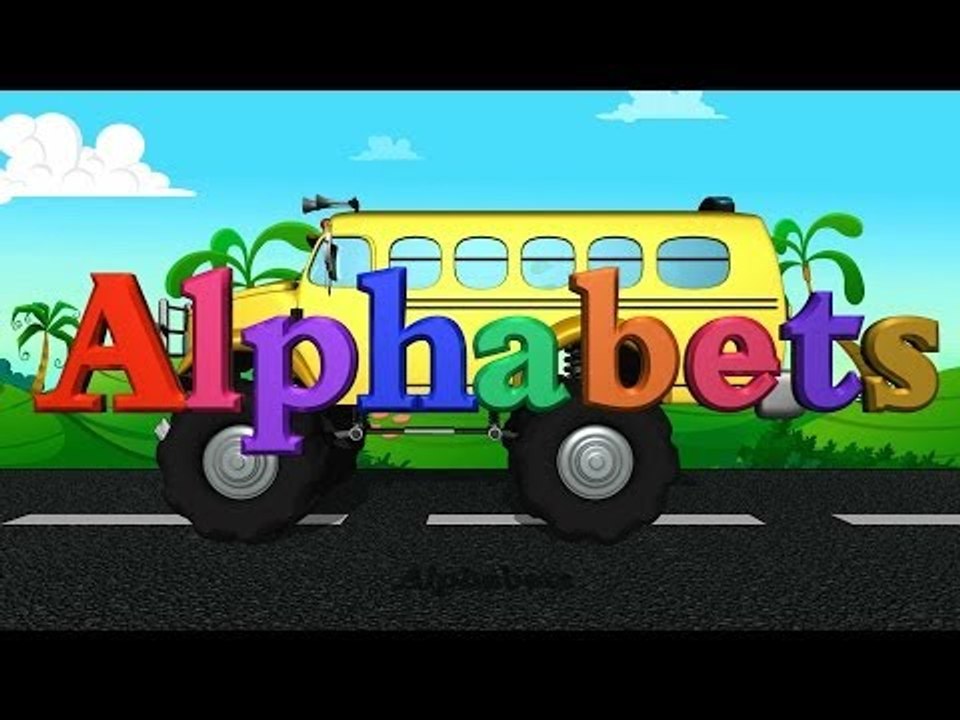 Monster truck Alphabets | ABC - video Dailymotion