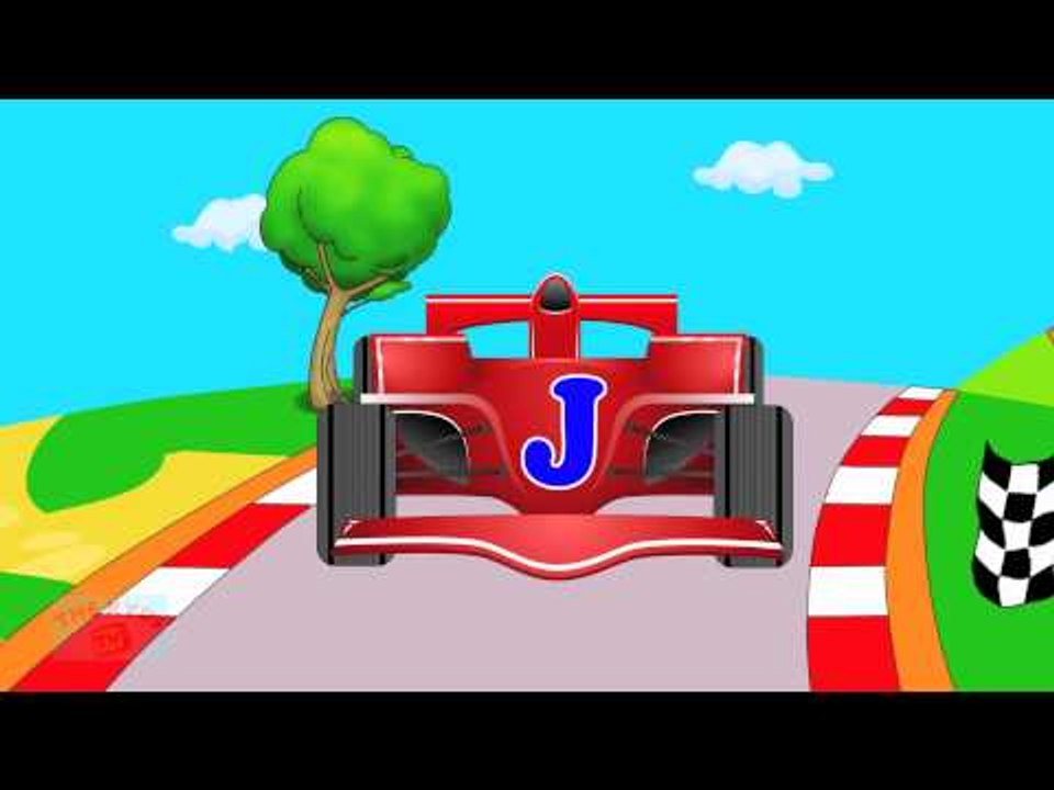 Race Cars Alphabets | Learn Alphabets - video Dailymotion