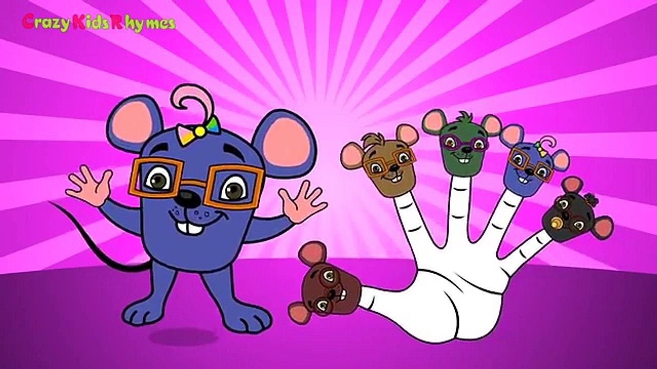 Finger Family (Rat Family) Nursery Rhyme - Kids Animation Rhymes Songs ...