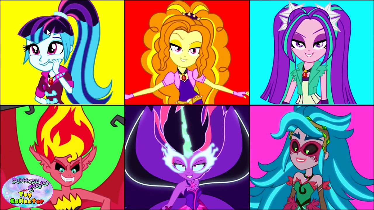 My Little Pony Color Swap Equestria Girls Villains MLP Episode Surprise ...