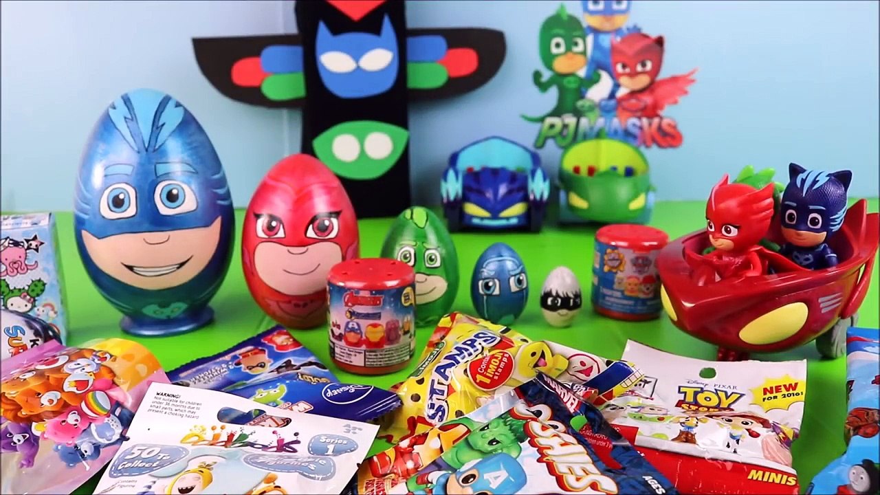 PJ Masks Toy Surprise Nesting Eggs! Disney toys, PJ Masks Episode, Kids ...