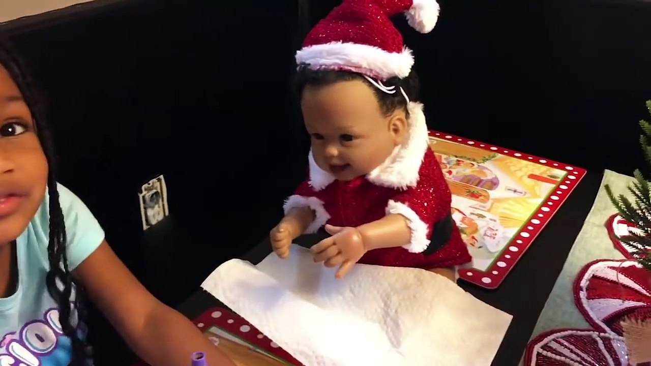Bad Santa Attacks Bad Baby Transforms with Magic Wand Prank! Bad Baby ...