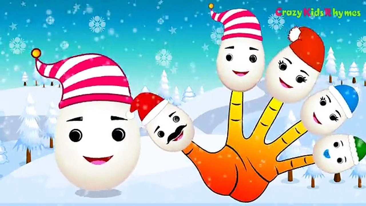 Christmas Easter Eggs Cartoon Finger Family Song Easter Eggs Finger ...