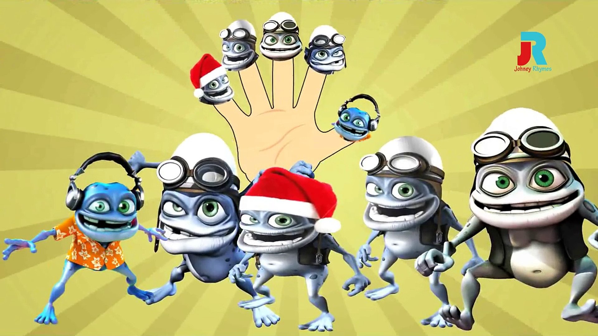 Frog Finger Family
