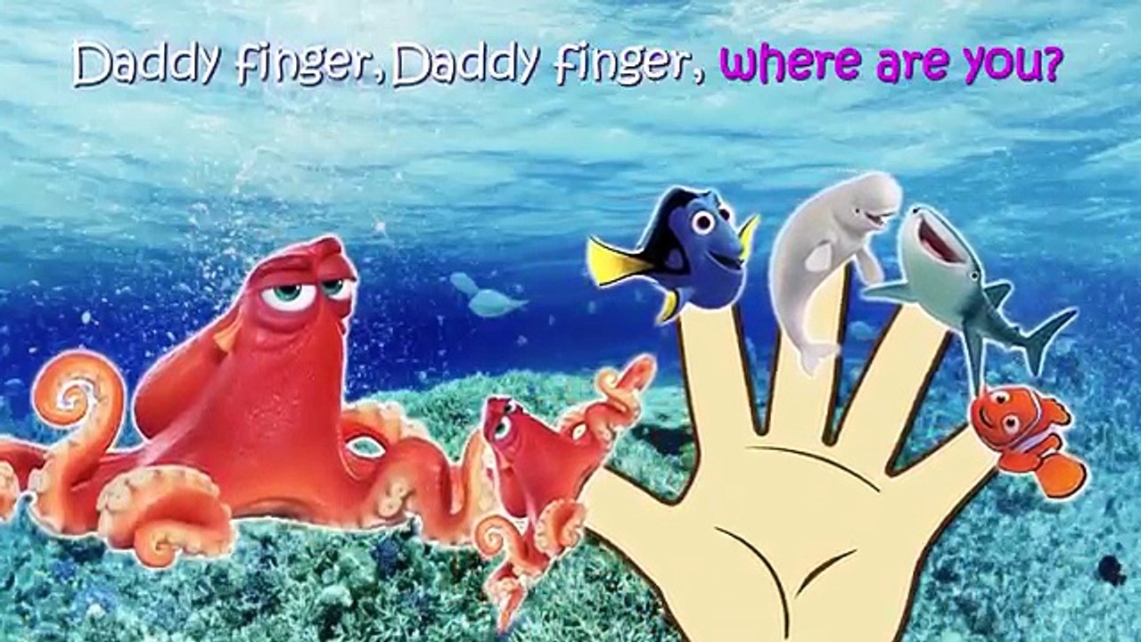 Finding Dory Finger Family / Lyrics Nursery Rhymes / Collection Simple ...