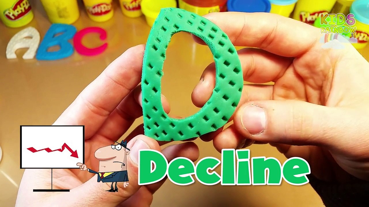 ABC Play Doh Clay Dough ABCD English Playdough Playdoh Alphabet Writing ...