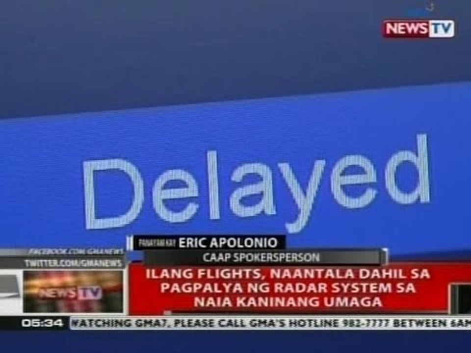 QRT: Panayam kay Eric Apolonio, CAAP spokesperson - video Dailymotion