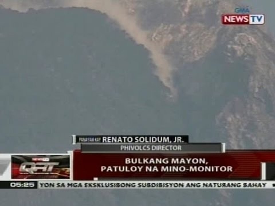 QRT: Panayam kay Renato Solidum, Jr., Phivolcs director - video Dailymotion