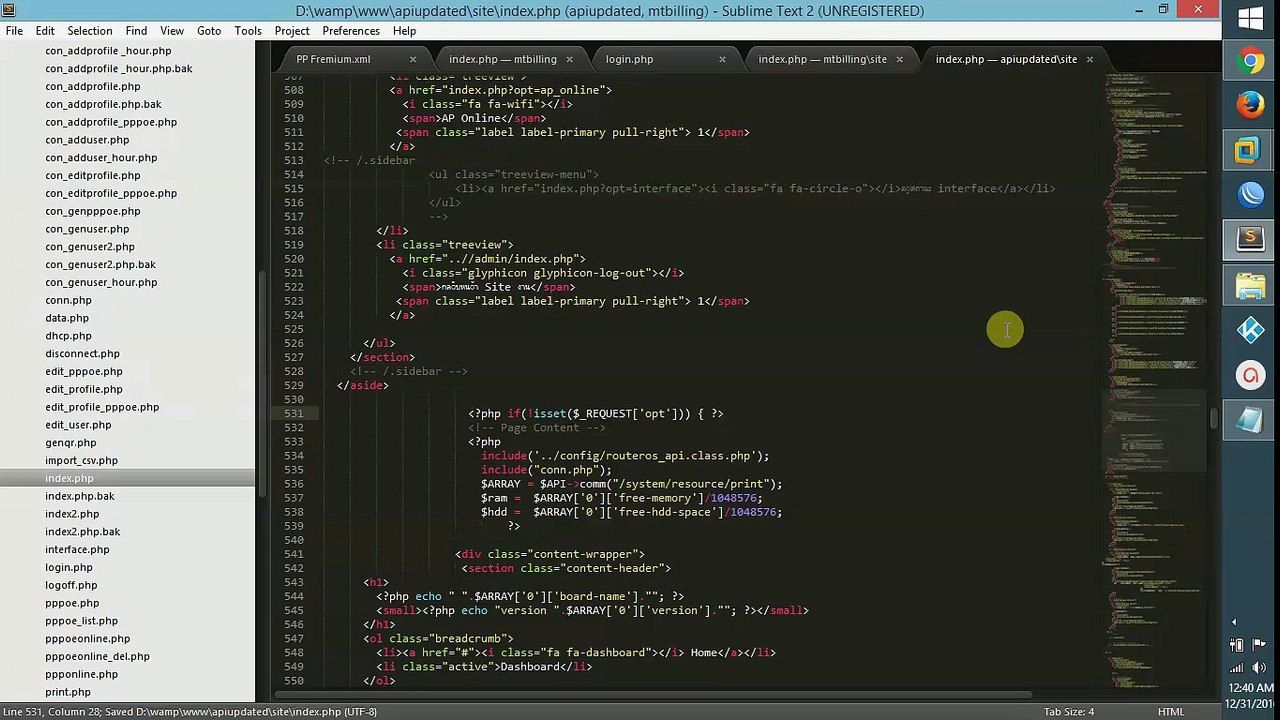 MikroTik API - Installation and config on Windows WAMP with Detail ...
