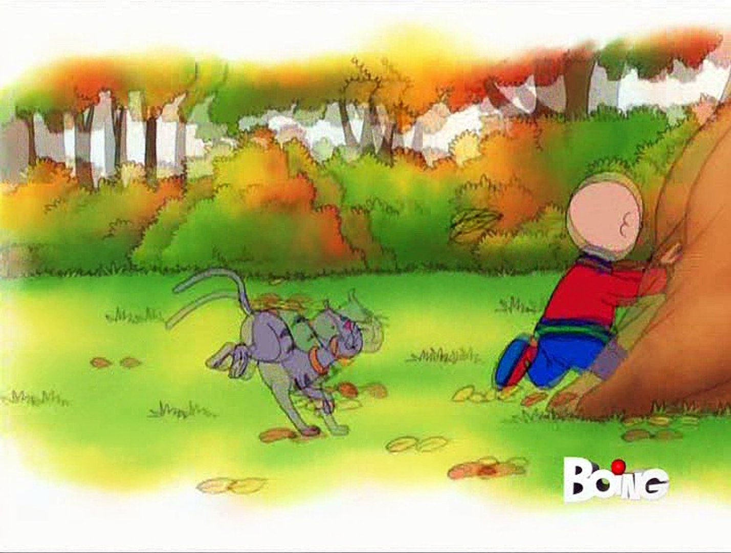 Caillou Leo Hurts His Foot