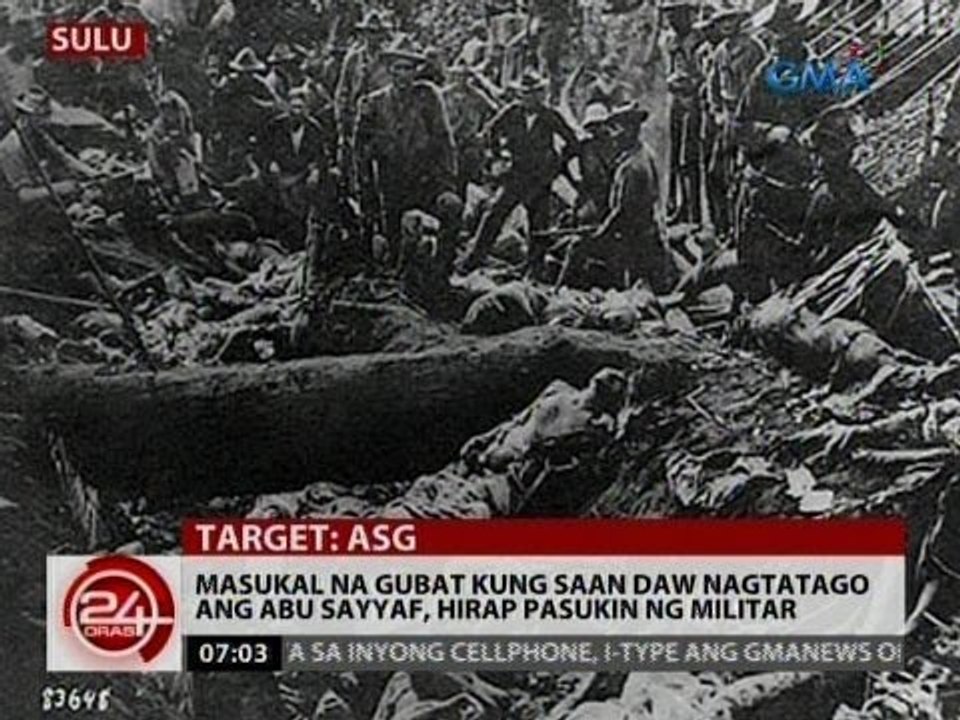 24 Oras: Masukal na gubat kung saan daw nagtatago ang Abu Sayyaf, hirap ...
