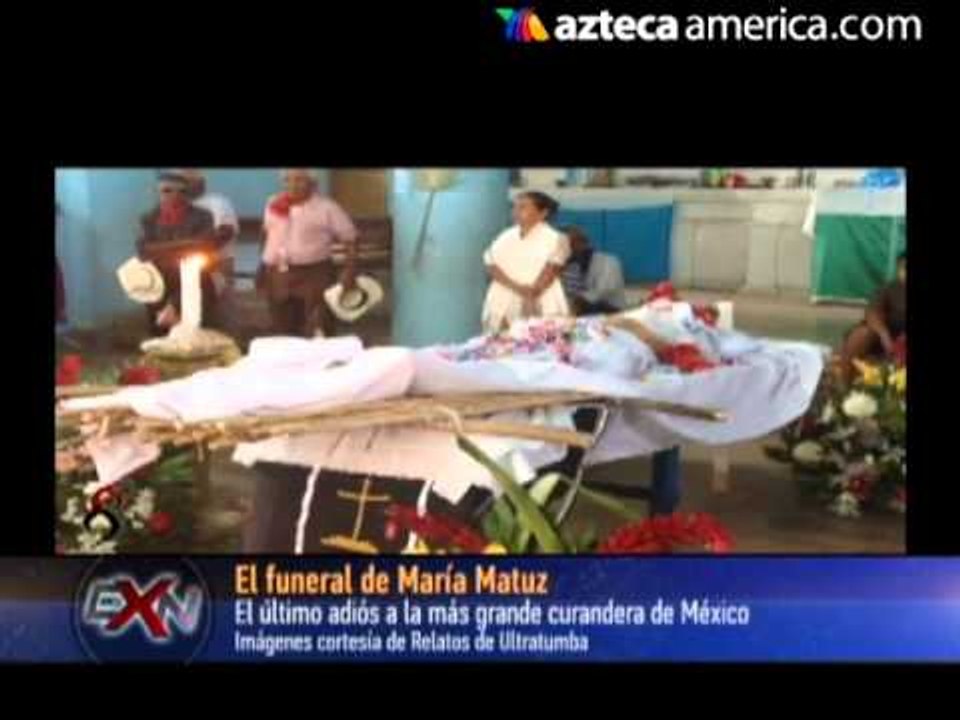 Muere María Matuz, enigmática curandera - Vídeo Dailymotion