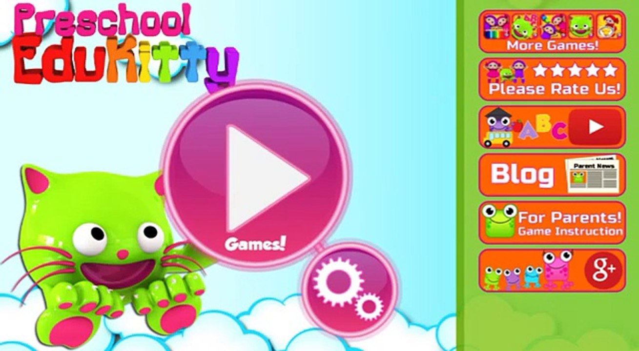 Preschool EduKitty Toddlers Cubic frog Gameplay app apps learning ...