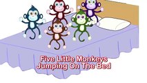 Five Little Mickeys Jumping On The Bed Nursery Rhyme - Dailymotion Video