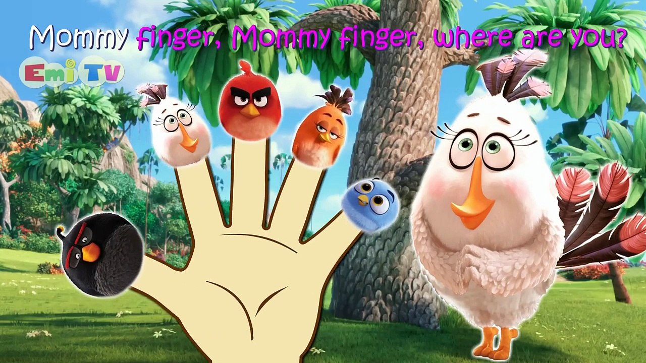 Angry Birds 3D Finger Family / Nursery Rhymes – Видео Dailymotion