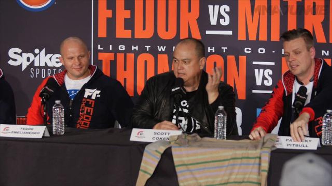 Fedor Emelianenko's Glorious Sweater of Absolute Victory will soon have ...