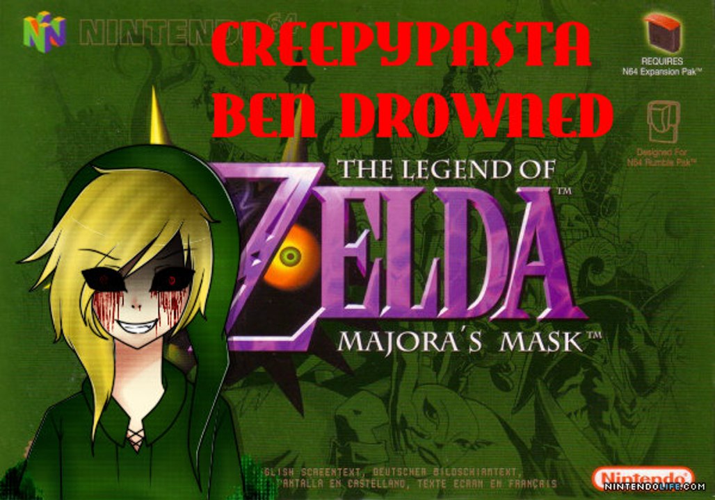 legend of zelda Majoras Mask CREEPYPASTA: Ben Drowned - Vídeo Dailymotion