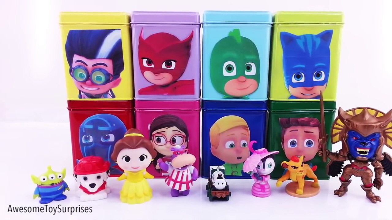 Power Rangers PJ Masks Disney Junior DIY Cubeez Play-Doh Dippin Dots ...