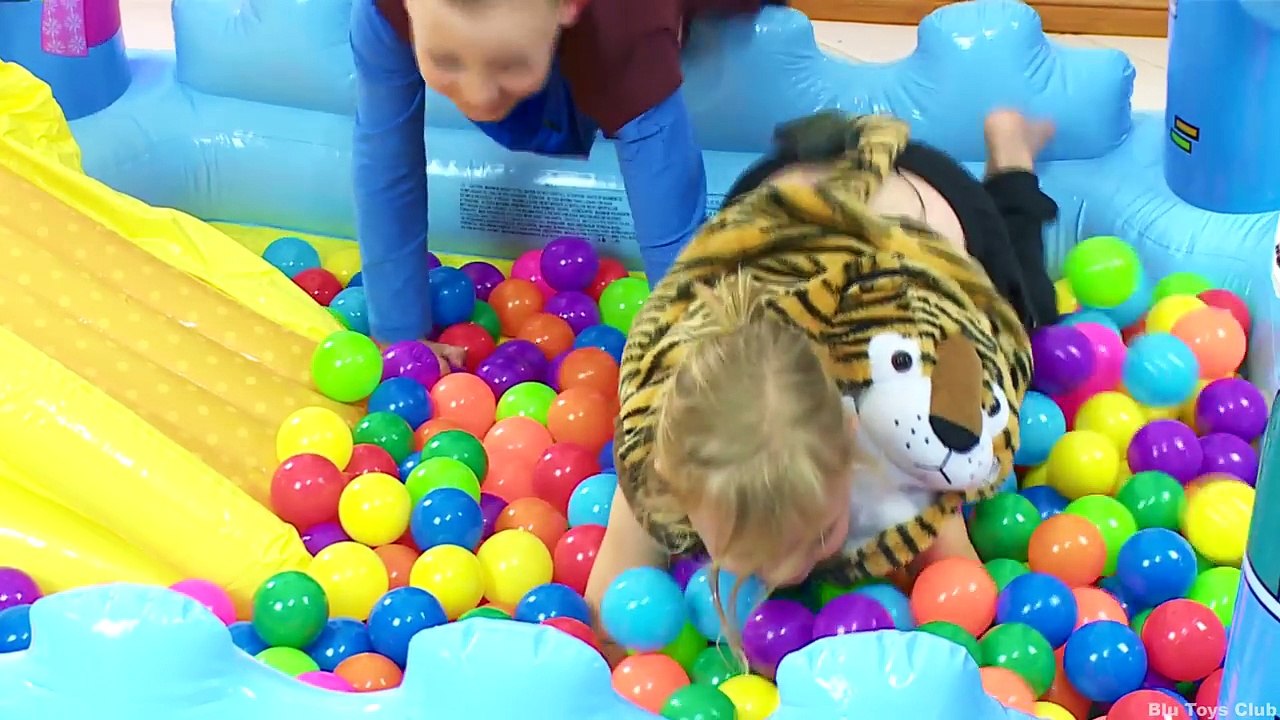 Kids Ball Pit Playground Fun Balls Surprise Toys for Kids by Blu Toys ...