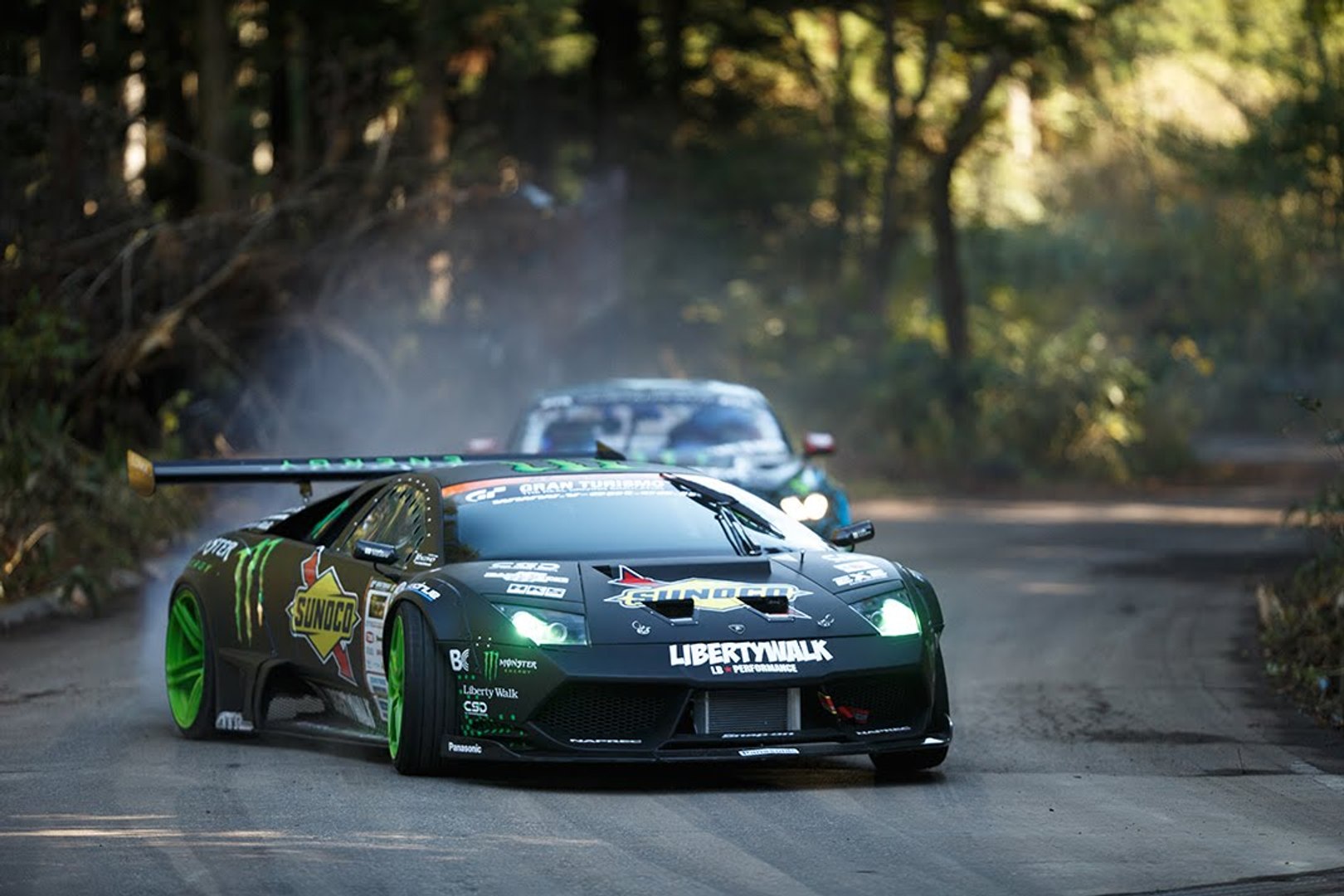 Lamborghini Gallardo Drifting