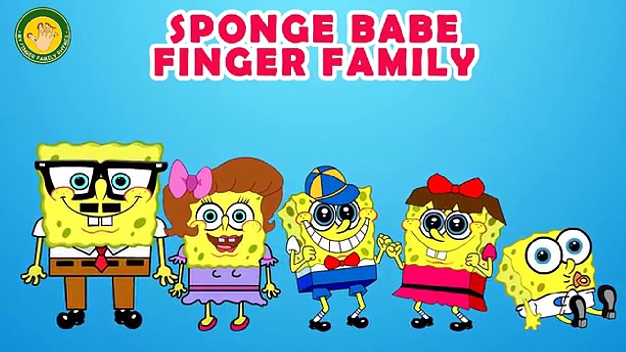 Finger Family SpongeBob SquarePants | Nursery Rhymes for Children ...