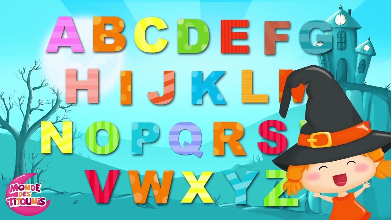 L'alphabet d'Halloween - Chanson pour apprendre l'alphabet avec les ...