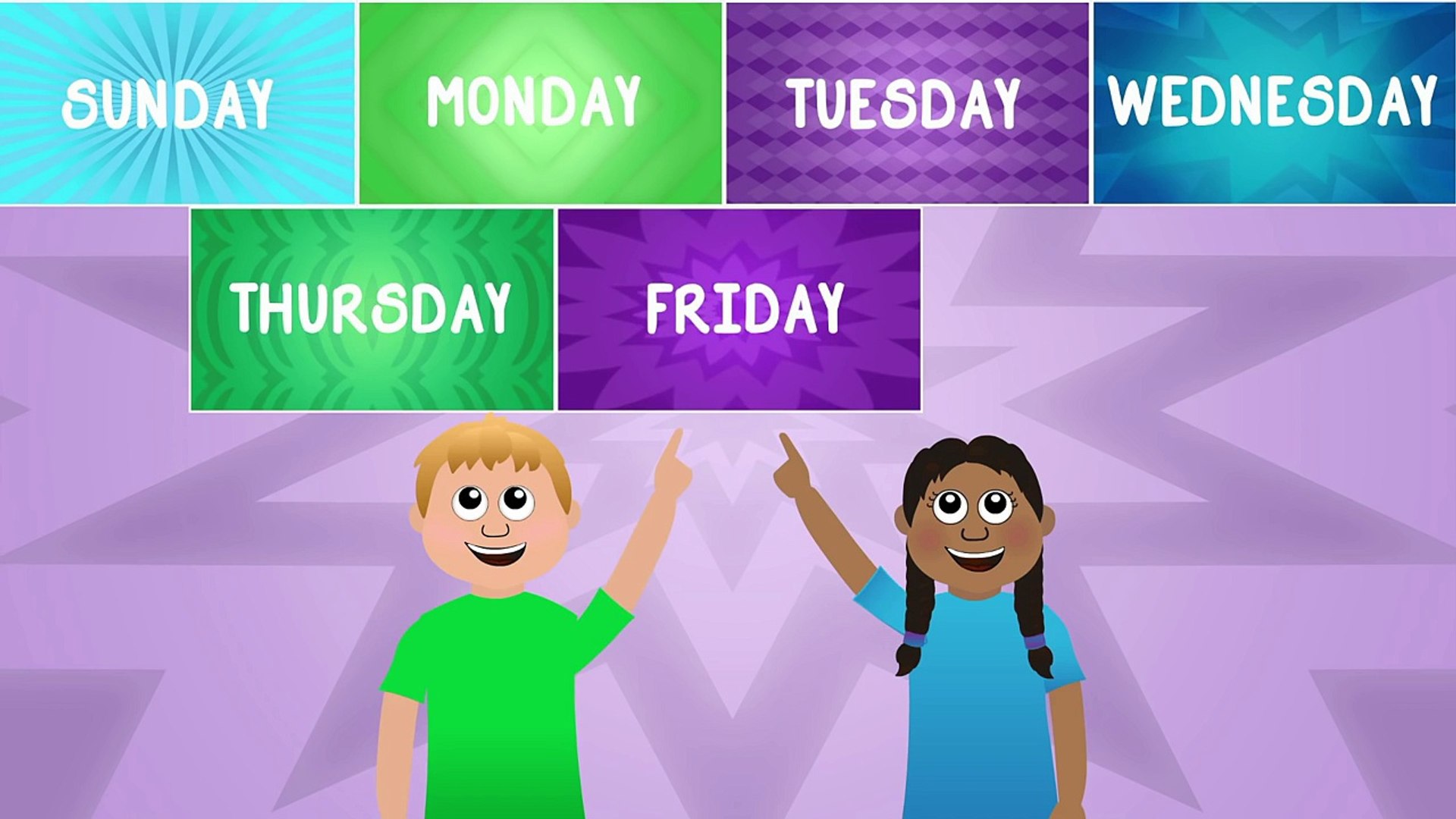Learn The 7 Days Of The Week Song For Kids Learn Sunday Days Of The