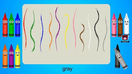Learn Colors with Crayons | Colors for Kids | Kids Learning Videos ...