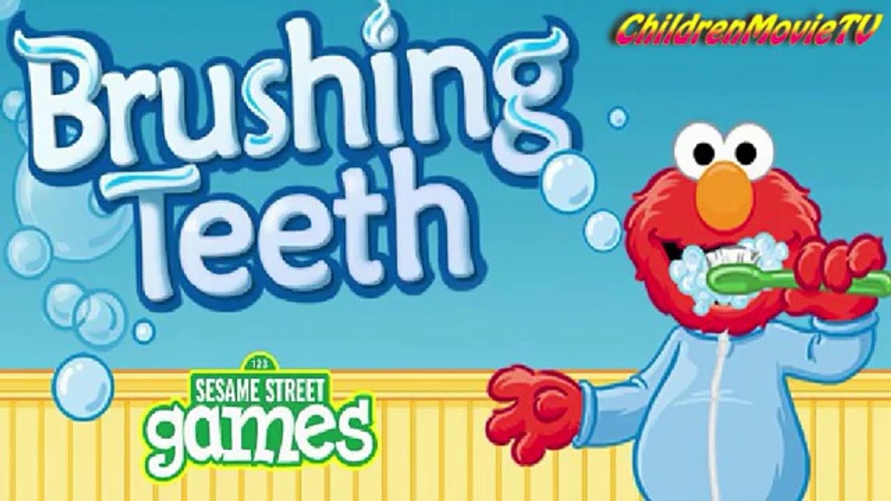 Brushing Teeth Game for Kids Fun Sesame Street Video - video Dailymotion
