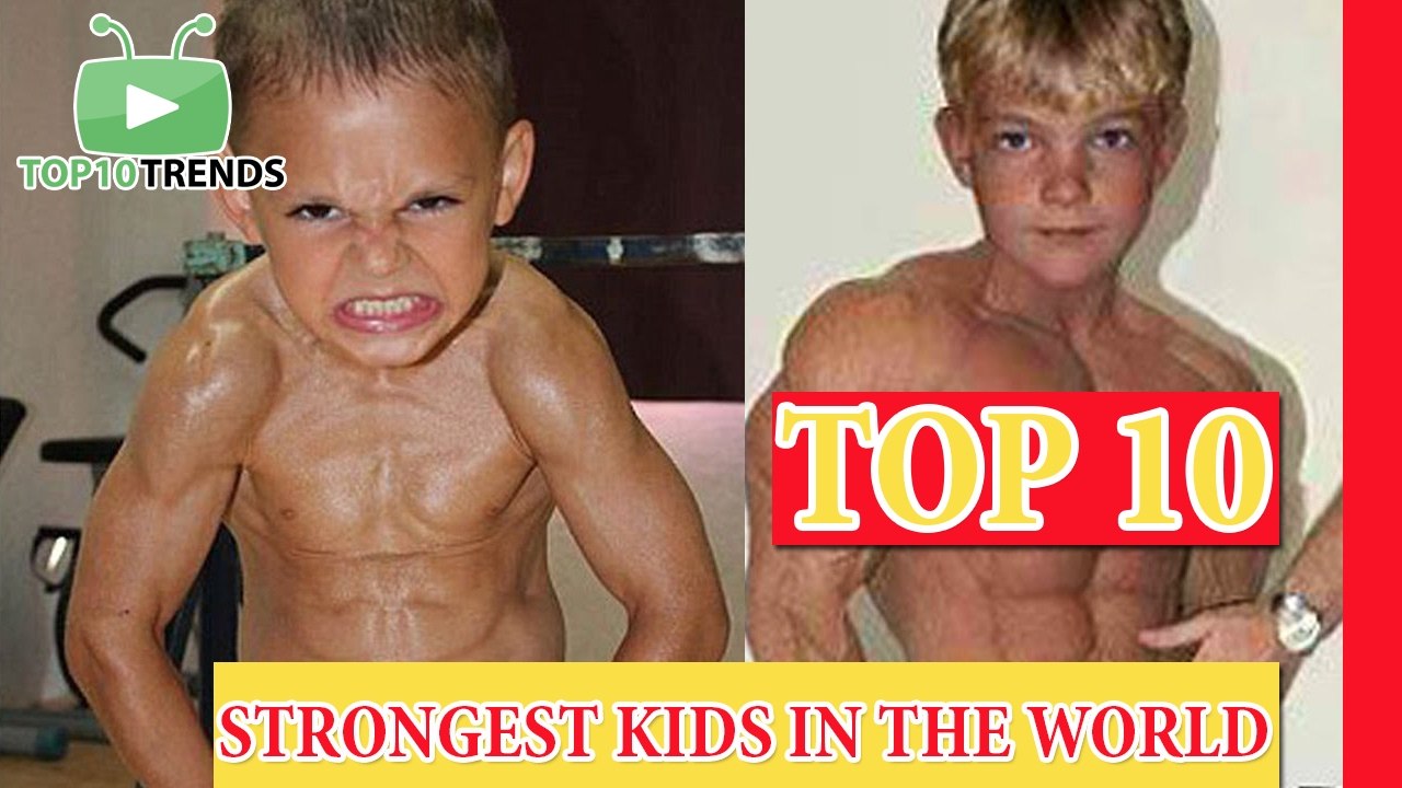 Top 10 Strongest Kids In The World - video Dailymotion