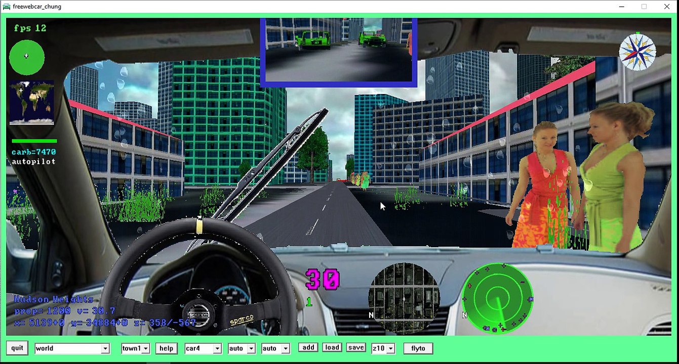 freewebcar_chung openstreetmap / google maps 3D opengl flight / osm car ...