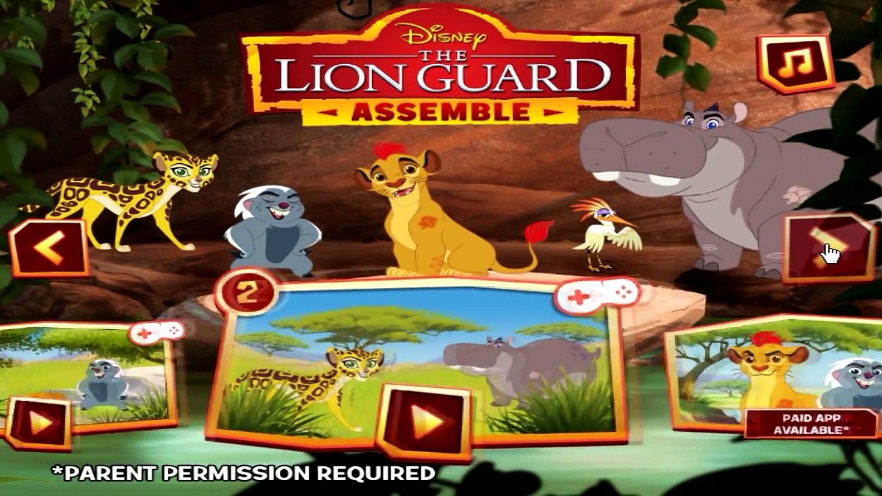 The Lion Guard Assemble | Disney Junior Kids Games - Vidéo Dailymotion