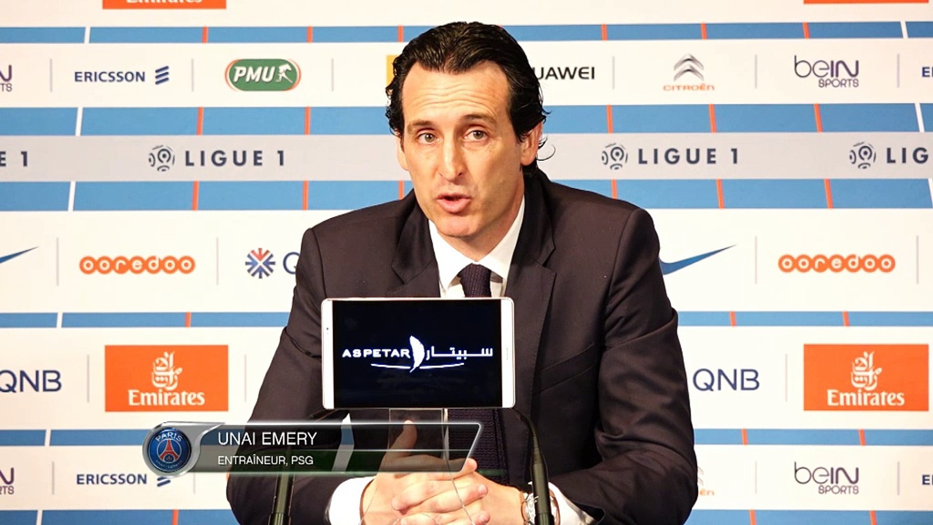 30e j. - Emery : "Une victoire pour les supporters"