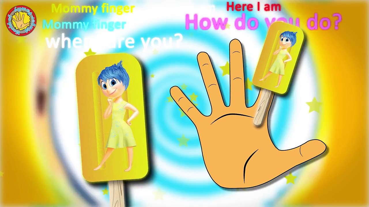 Inside Out Ice Cream Finger Family | Nursery Rhymes For Children ...