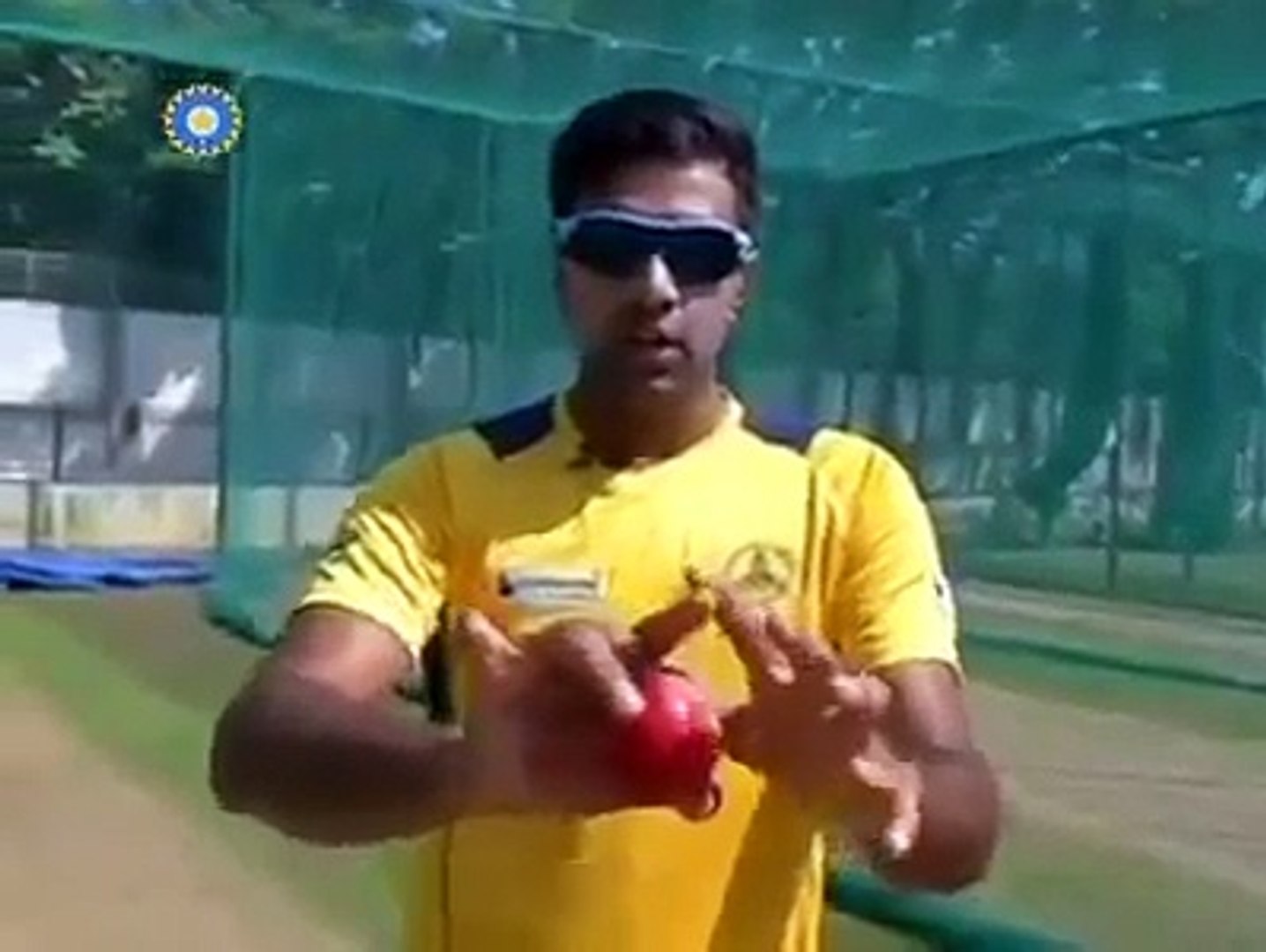 Ashwin Bowling Grip