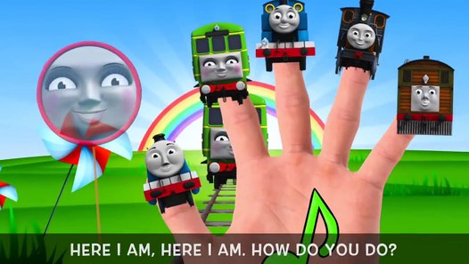 Thomas Finger Family Song Lollipops Nursery Rhyme - Vidéo dailymotion