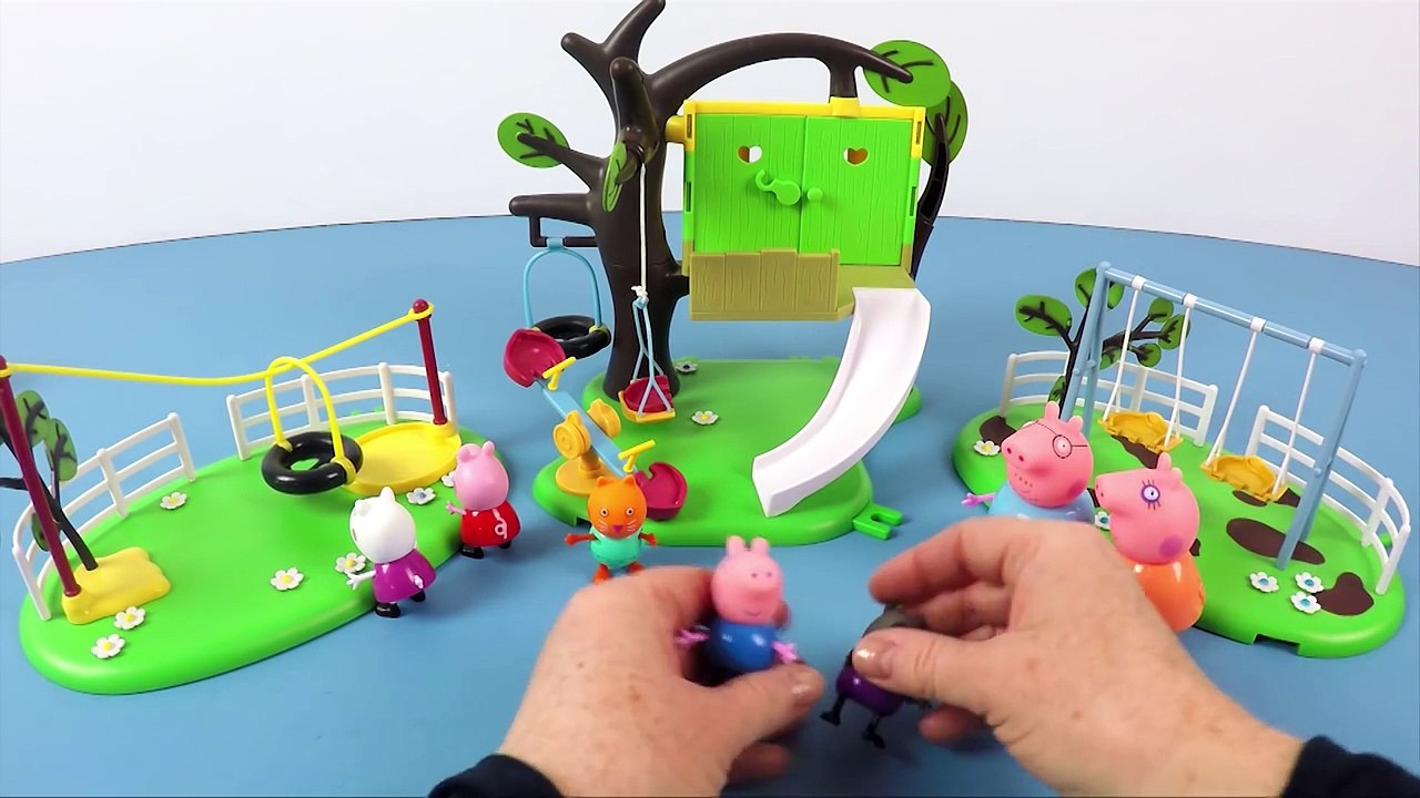 Peppa Pig SLEEPOVER SLUMBER PARTY with Suzy Sheep Play Doh Fiesta de ...