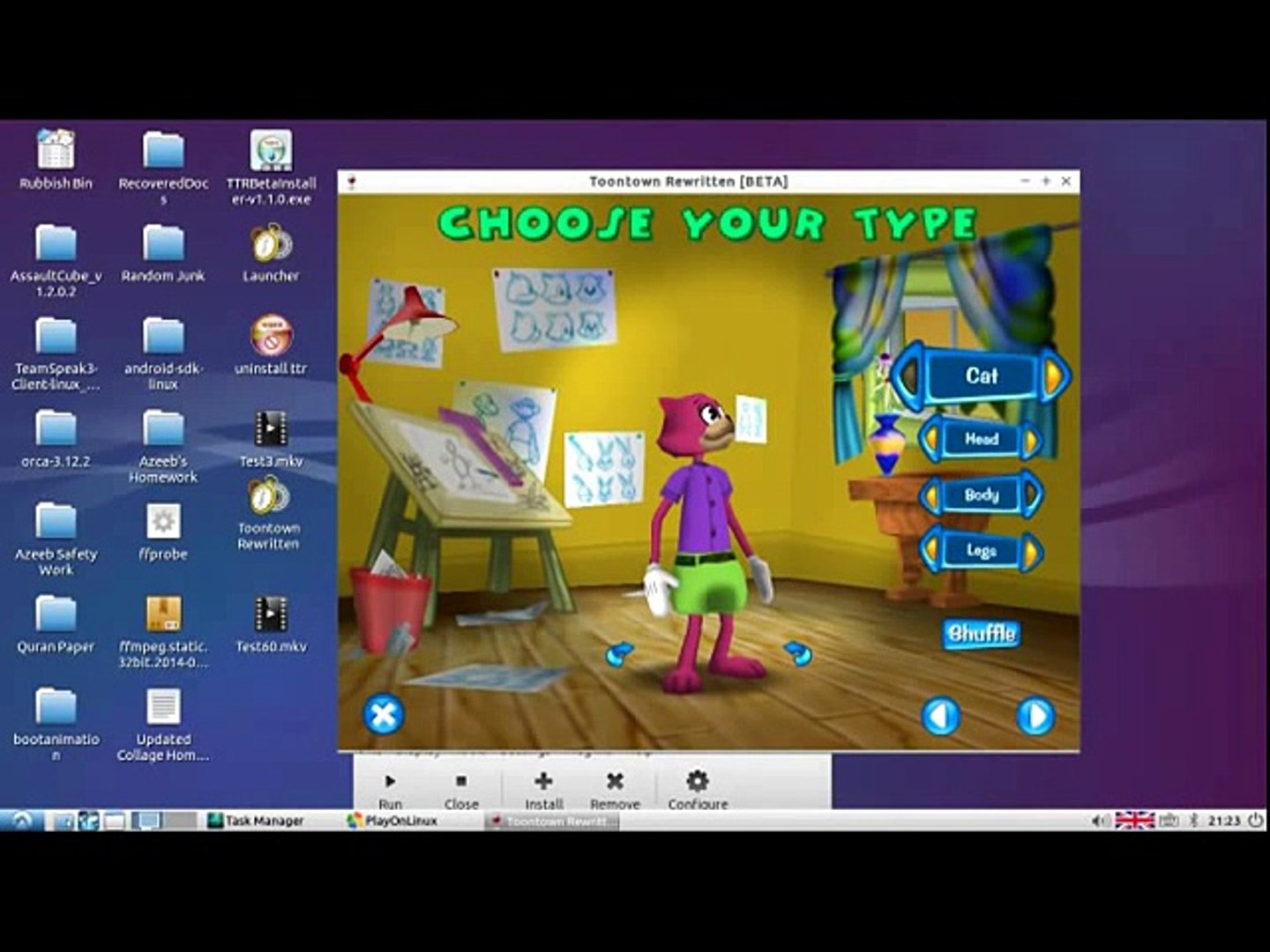 Toontown Online Launcher - playwashington