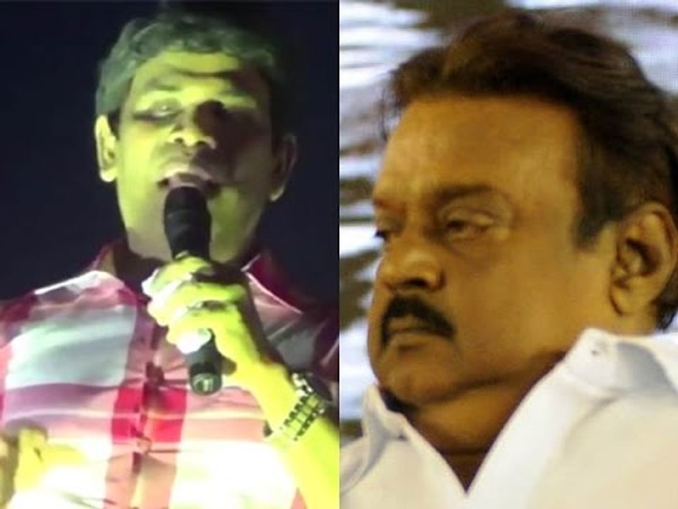 Actor Anandaraj Speech | challenge to Vijayakanth | நடிகர் ஆனந்தராஜ் ...