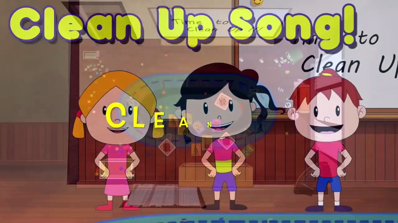 Clean Up Song for Children - Kindergarten and Preschool Song by ELF ...