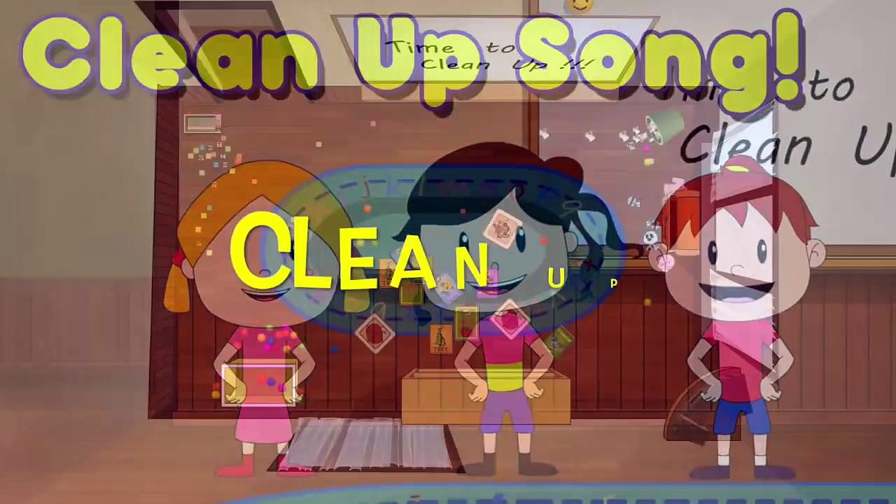 Clean Up Song for Children - Kindergarten and Preschool Song by ELF ...